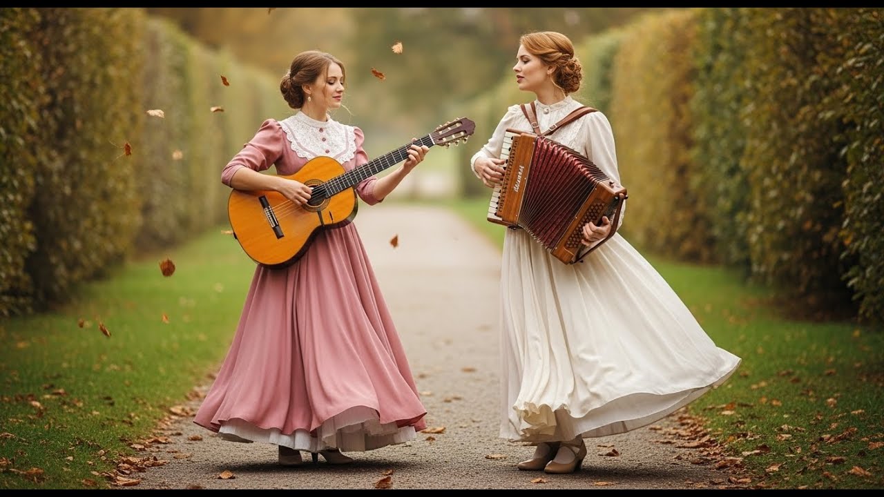 Música instrumental relajante de guitarra española y acordeón estilo ...