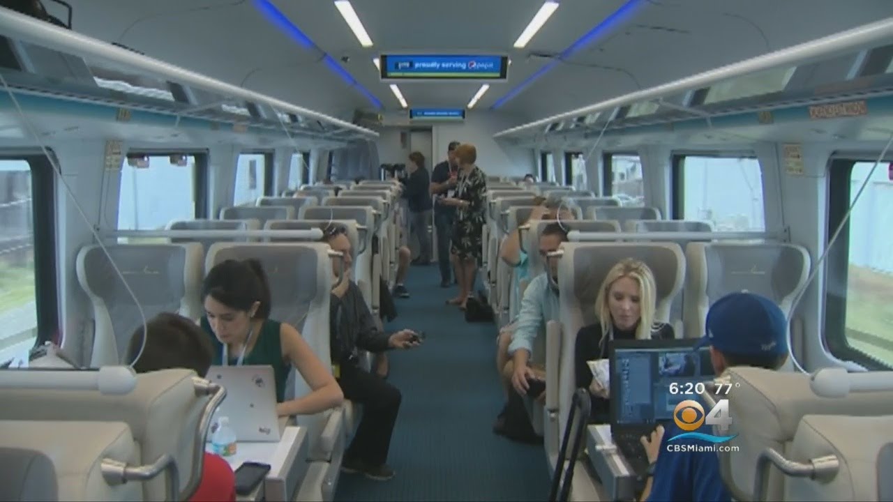 Brightline Train Makes Ft. Lauderdale, West Palm Beach Inaugural Run ...