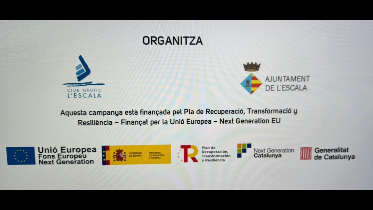 Conveni Ajuntament de l'Escala-Club Nàutic Next Generation - YouTube