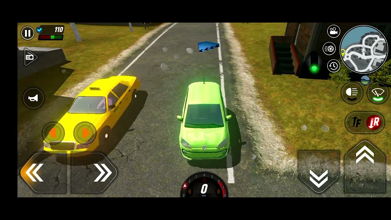 How to drive a car carefully? Car driving school simulator lesson 95 ...