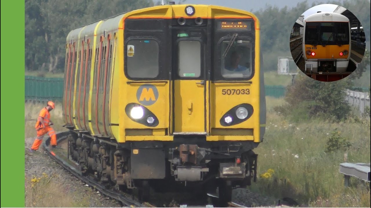 Trains at Hall Road - YouTube