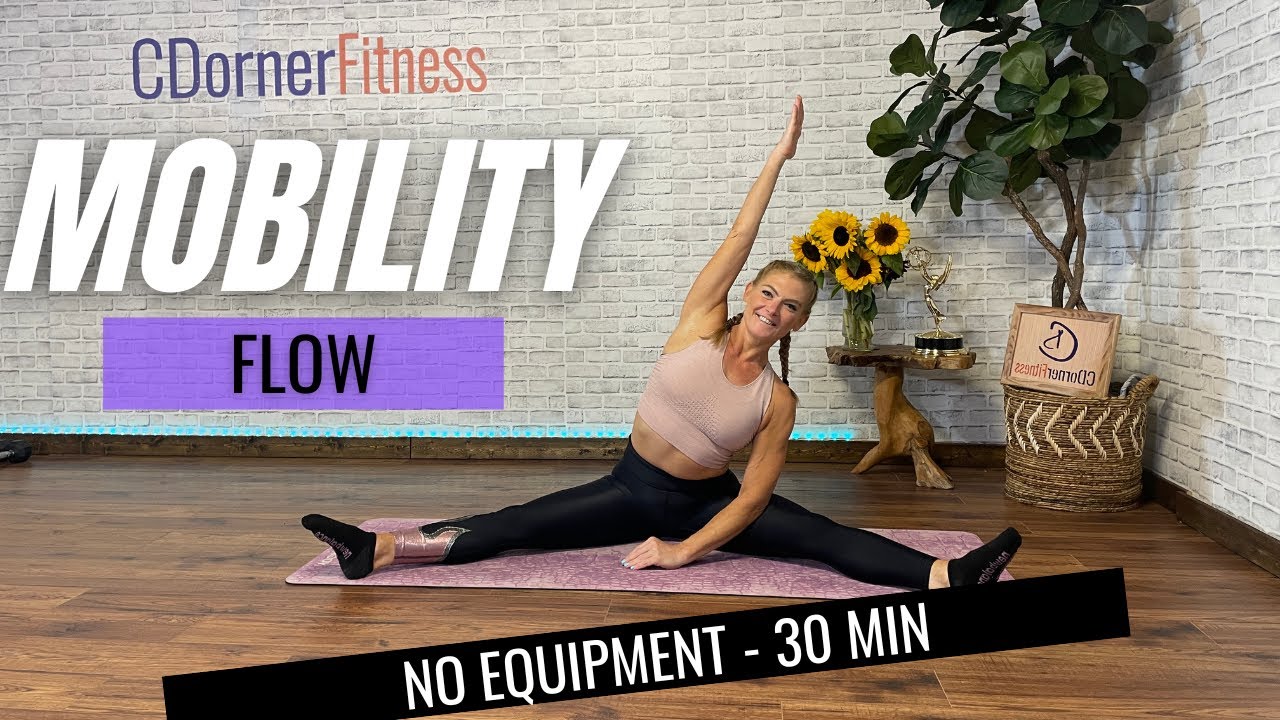 30 Minute STRETCH AND FLOW Mobility [ Home stretch routine ] - YouTube
