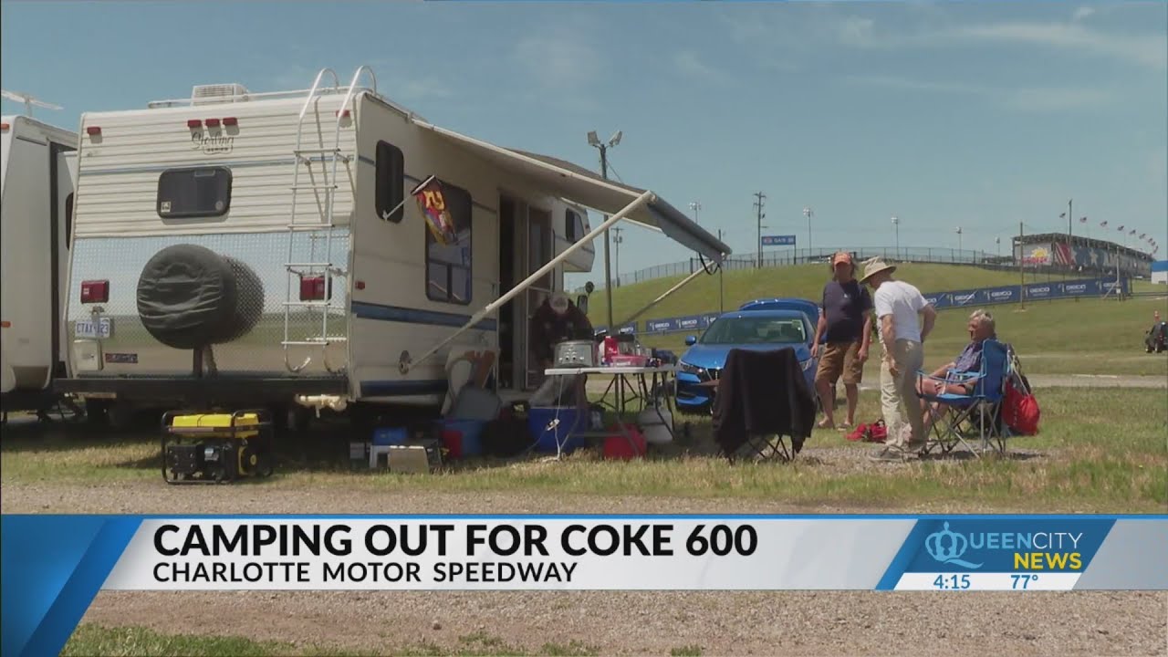 Canadian fans make 25-hour trek for Coke 600 - YouTube