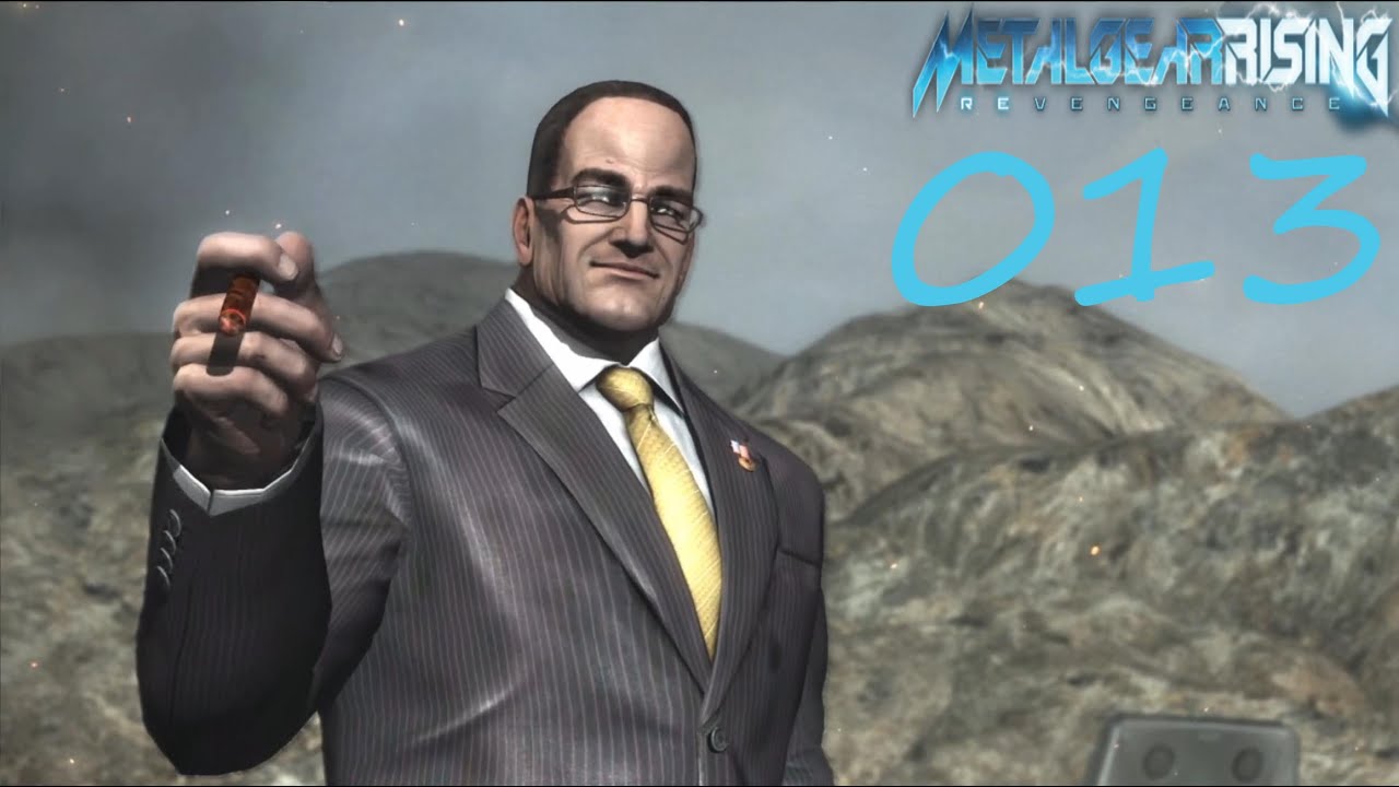 Metal Gear Rising Revengeance 🦾 013 Senator Armstrong [German 60 FPS ...