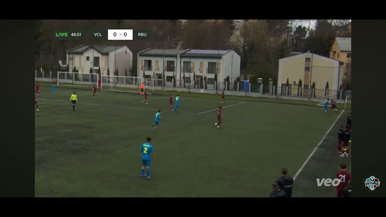 Avram Andrei vs Viitorul Cluj u17 - YouTube
