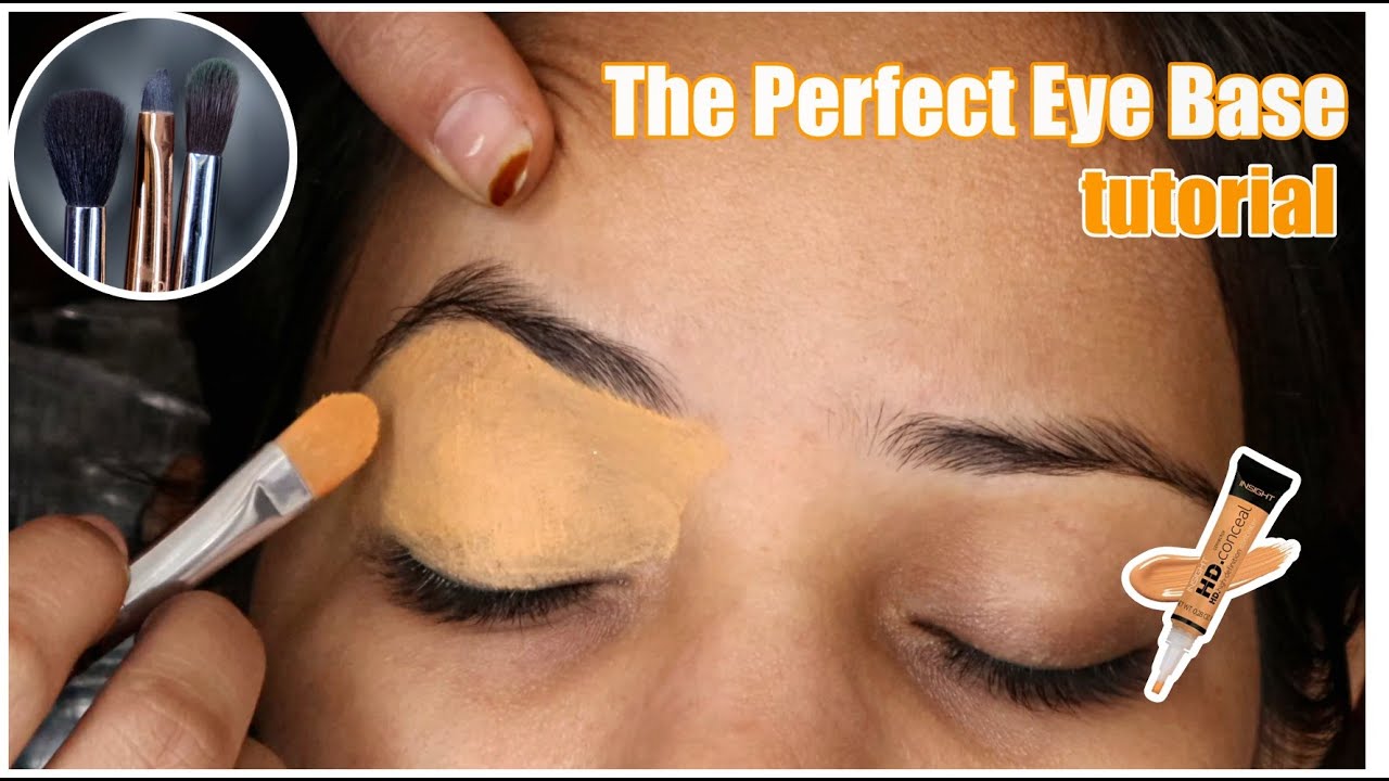 How to do step by step eye base makeup | Beginners full eye makeup ...