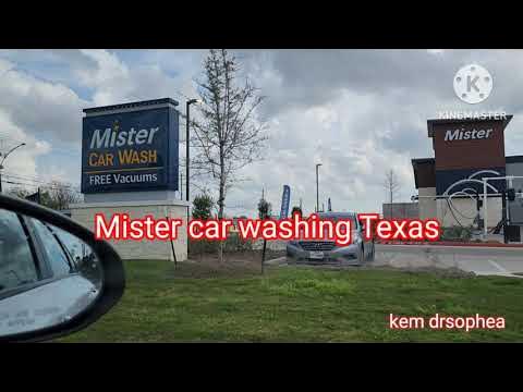 68 លាងឡាន ជាមួយម៉ាស៊ីនលាងឡាន Mister car wash Texas - YouTube