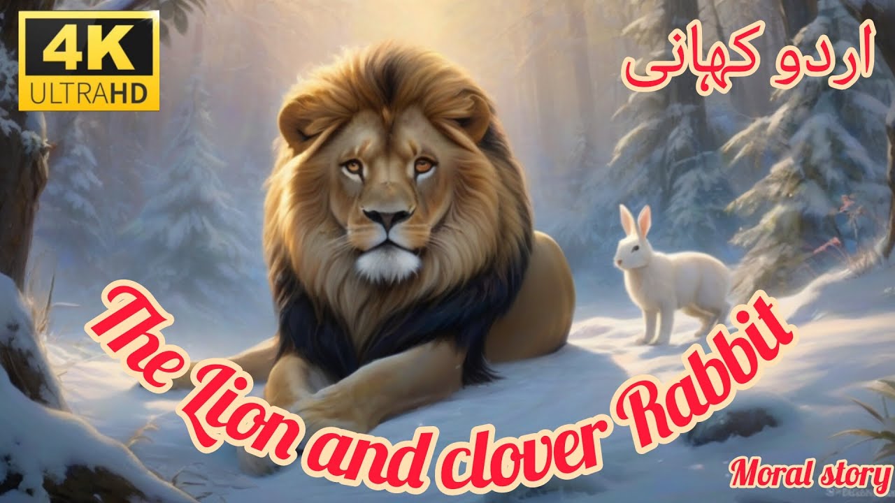 The lion and clever Rabbit||The Lion and the Rabbit | Grandpa Stories# ...