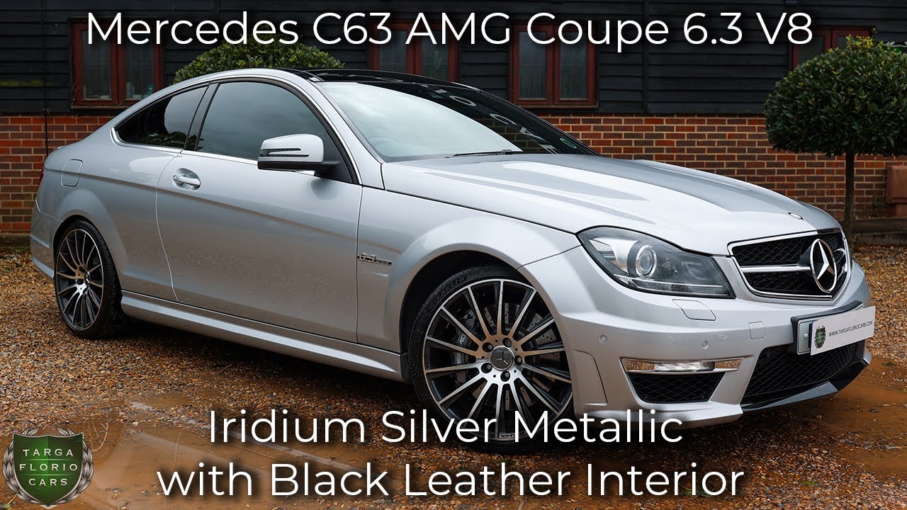 Mercedes-Benz C63 AMG Coupe 6.3 V8 registered April 2014 (14) finished ...