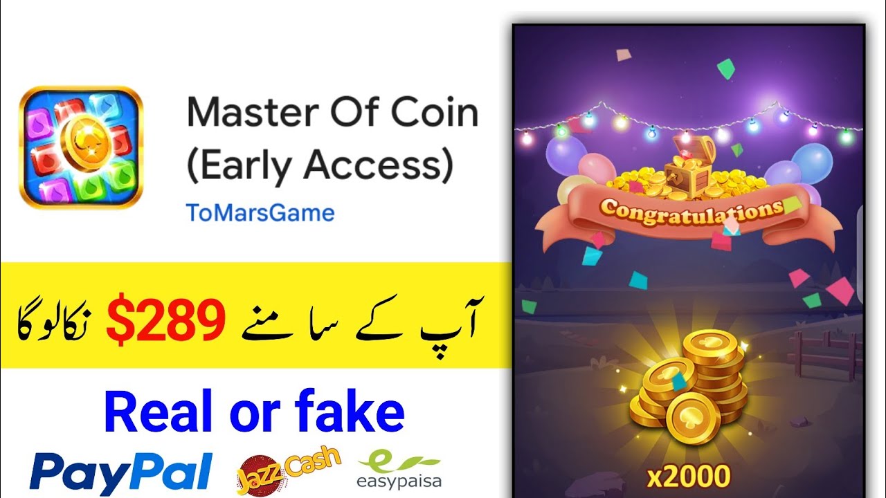 Master of coin app real or fake Master ofcoin withdrawal | Master of ...