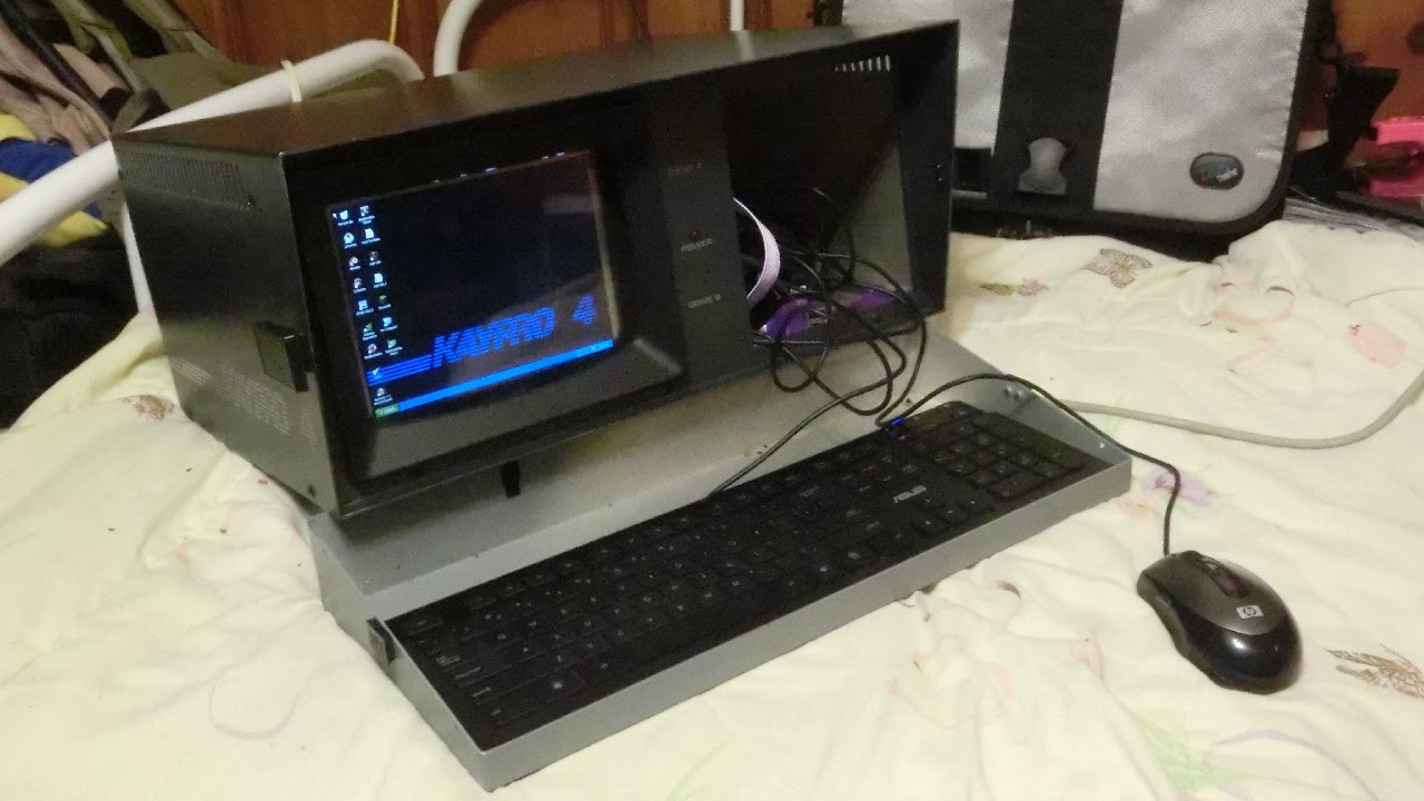 1984 Kaypro 4 IV New Components Overhaul Mod part 3 - YouTube