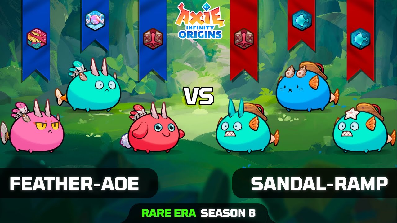 FEATHER-AOE vs SANDAL-RAMP | Tabs vs THER | TOP 100 | SEASON 6 | AXIE ...