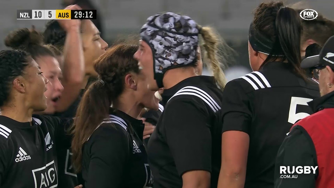 Laurie O'Reilly Memorial Trophy: Black Ferns vs Wallaroos - YouTube