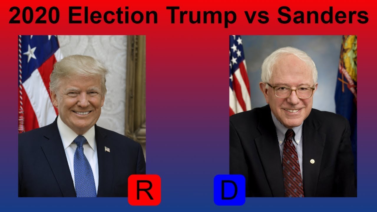 2020 Election Night Donald Trump vs Bernie Sanders - YouTube