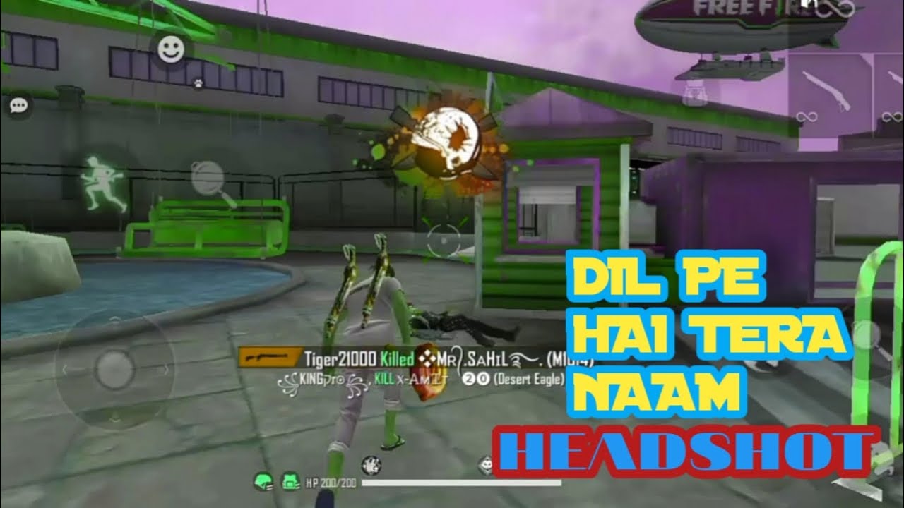 HEADSHOTS SETTINGS FOR CG DIPESH GAMER AND TRAINING GRAUND - YouTube