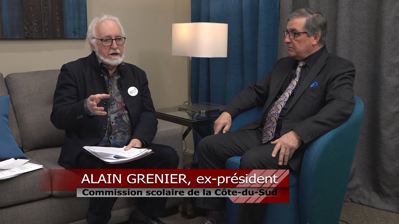 Entrevue - Alain Grenier, ex-président de la Commission scolaire de la ...