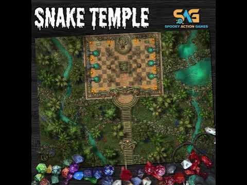 Snake Temple #dnd #dungeonsanddragons #battlemap - YouTube
