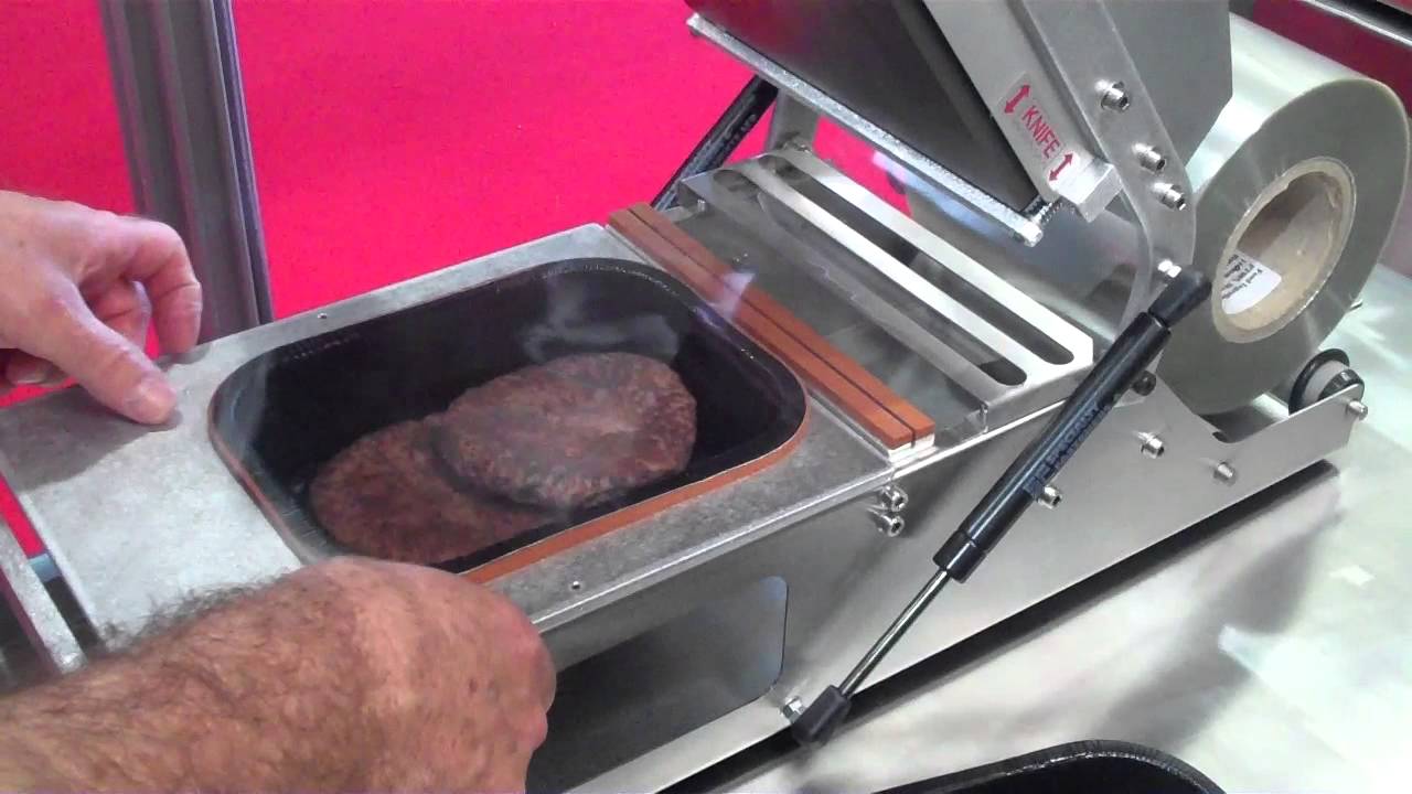 VS300 Tray Lidding Machine - YouTube