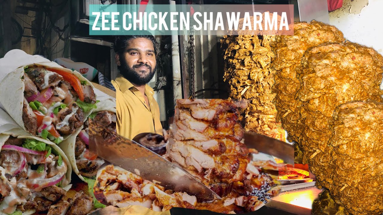 ARABIC STYLE CHICKEN SHAWARMA | CRAZIEST RUSH FOR DEE ZEE CHICKEN SHAWARMA | JUICY SHAWARMA ...