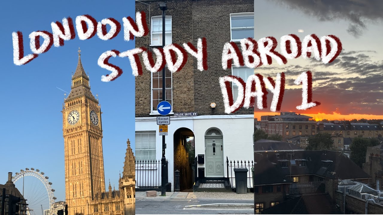 london study abroad at ucl- first day vlog! - YouTube