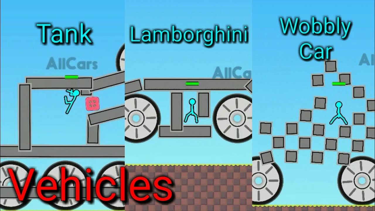 Vehicles in Supreme Duelist Stickman | DefenDefault4 - YouTube