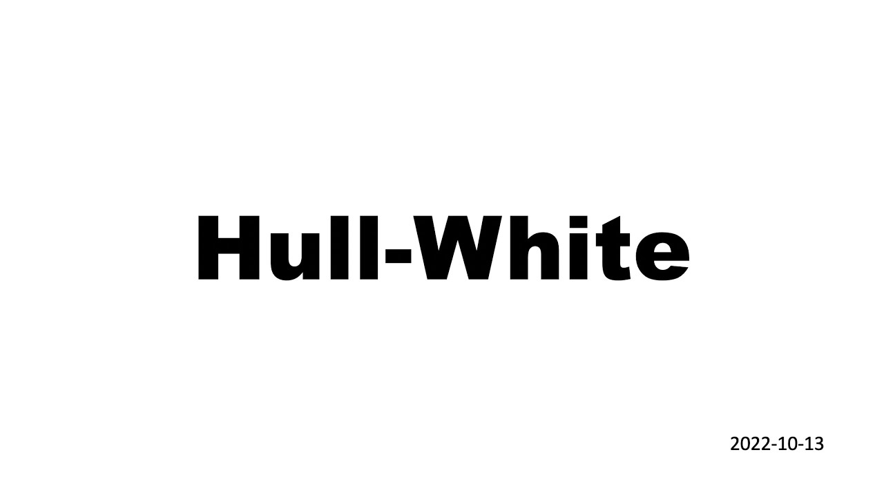 Hull White 2022 10 13 - YouTube