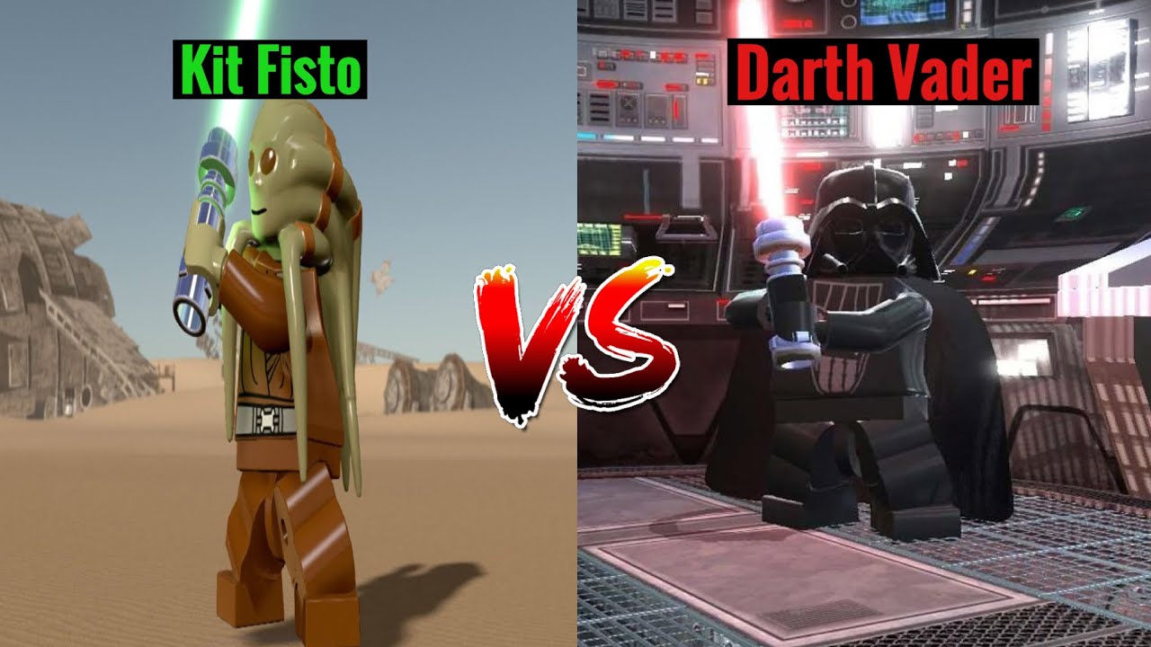 Road to the Skywalker Saga - Lego Star Wars: TCS - Kit Fisto Vs Darth ...
