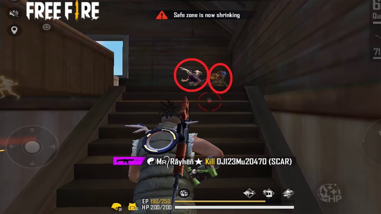 FREE FIRE CLIP GAMEPLAY | FREE FIRE GAMEPLAY WITH NEW CHARACTER | FREE ...