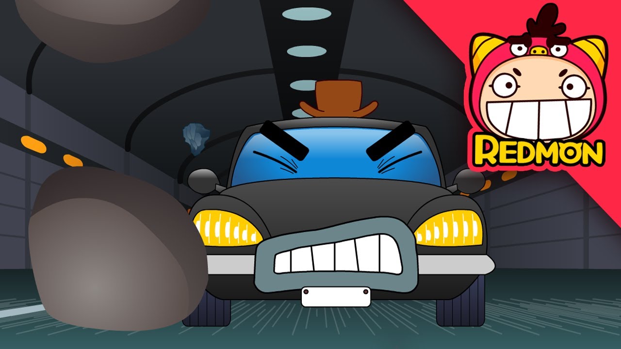 Blocked turnel | Rescue cars | REDMON - YouTube