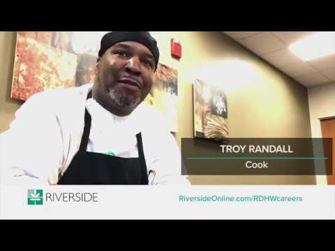 Troy Randall, Cook at Riverside Doctors’ Hospital Williamsburg - YouTube