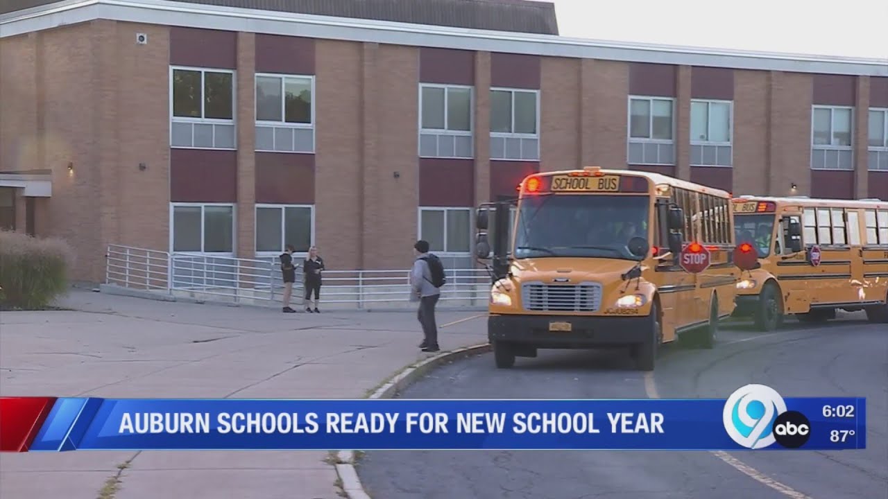 Auburn schools ready for new school year - YouTube