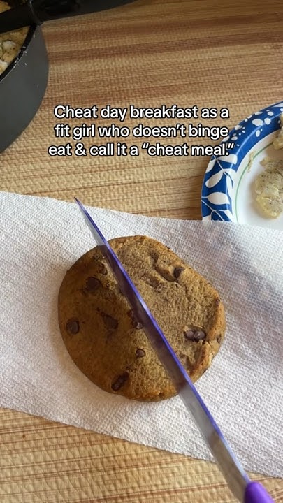 Stop ruining your progress on cheat days #food #calories #cookies #recipe #trending #mukbang # ...