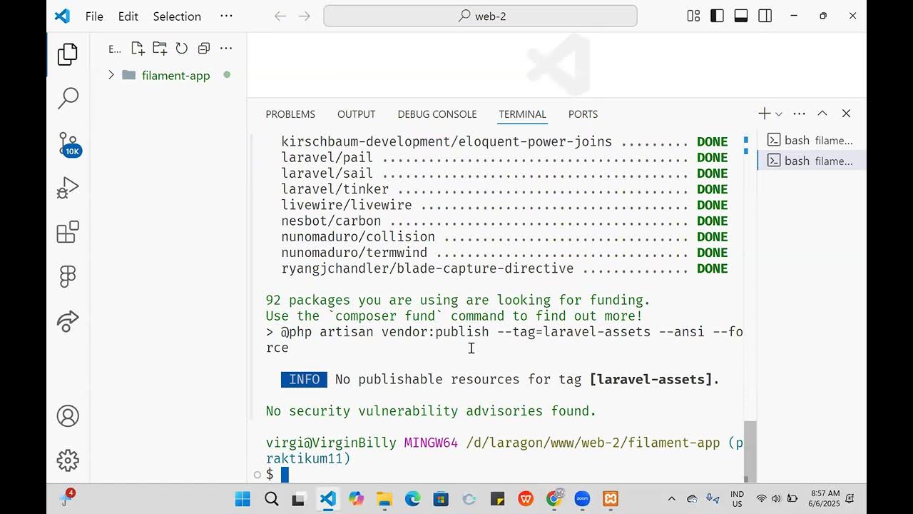 Praktikum 11 Pemrograman Web 2 Sistem Informasi - YouTube