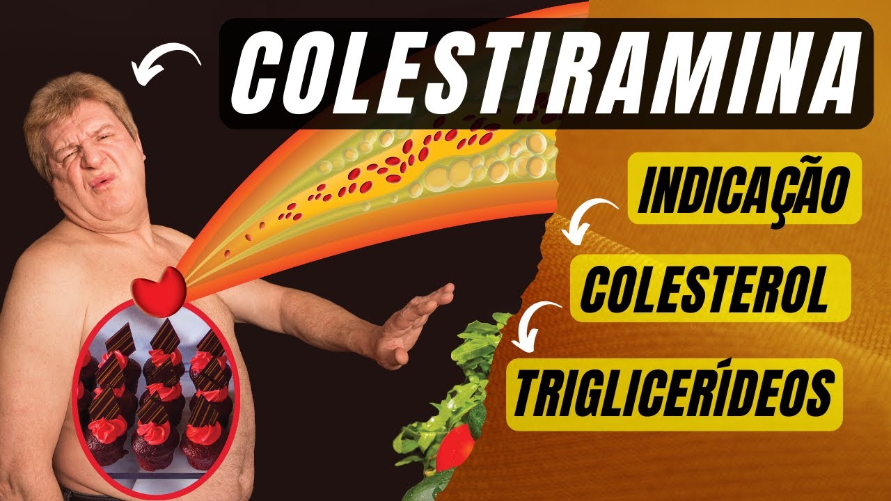 COLESTIRAMINA (ANTILIPÊMICO): Mecanismo, indicação, reações, interações ...