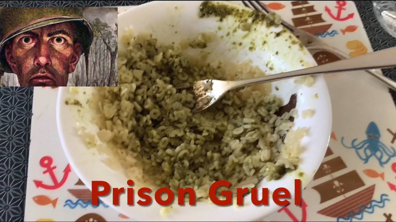 How to Make Unappetising Prison Gruel - YouTube