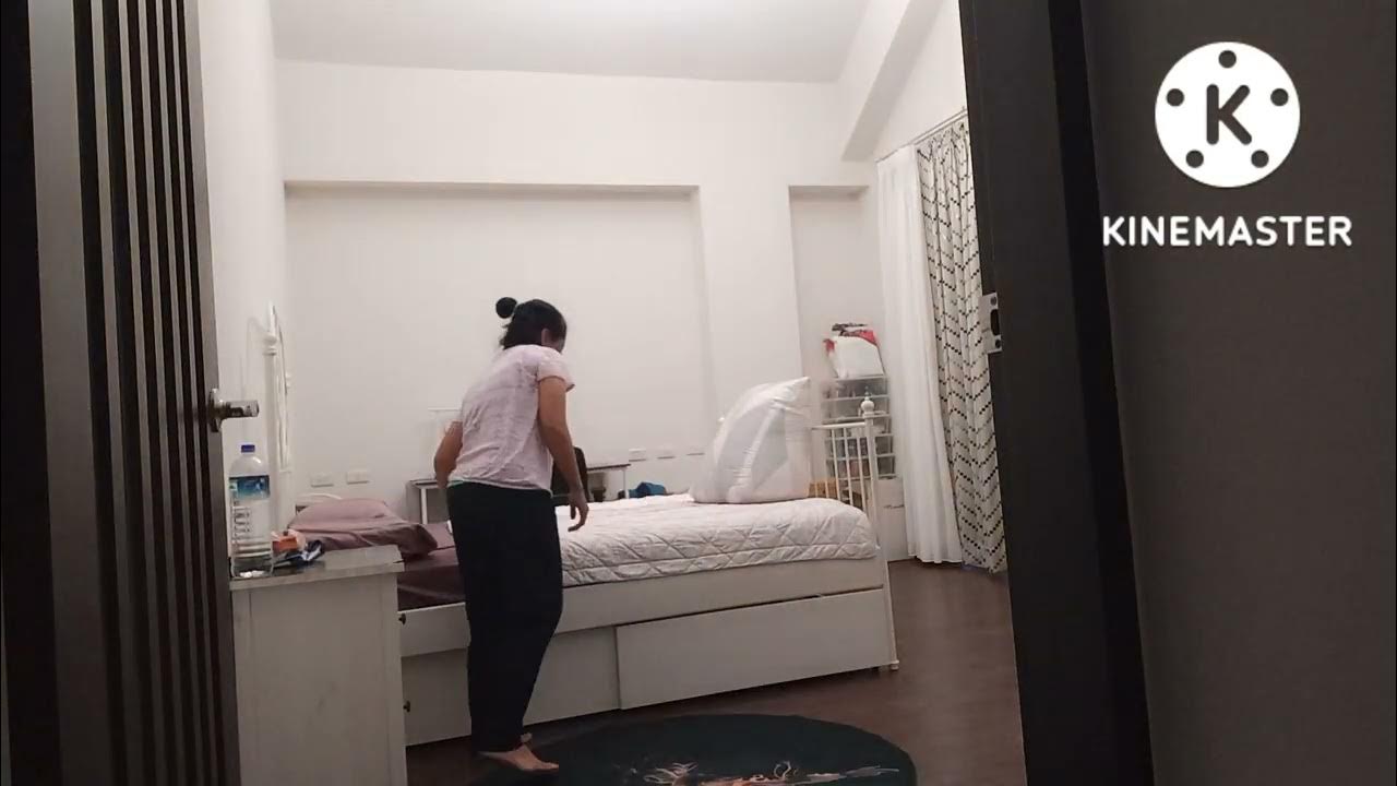 bersih bersih kamar anak majikan vlog tkw taiwan - YouTube