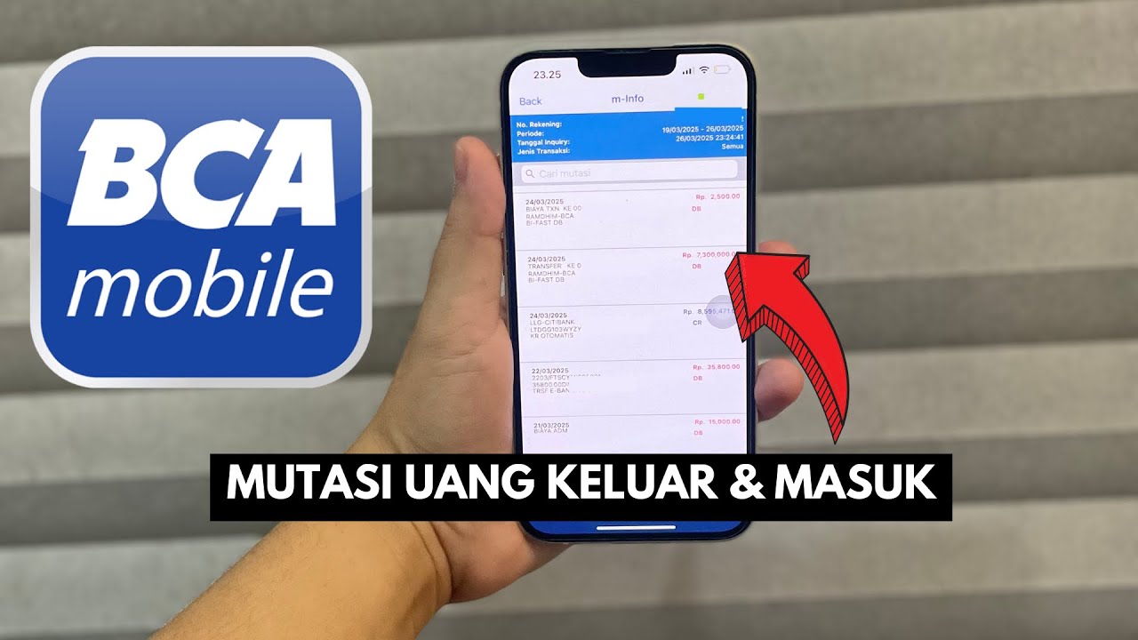 Cara Cek Mutasi Uang Masuk dan Keluar di BCA Mobile (m-Banking BCA ...