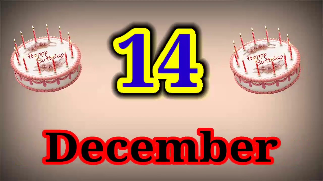 December Birthday Cakes