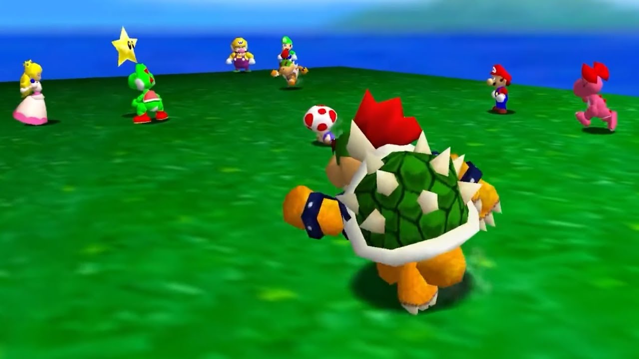 Super Mario 64 (12 Players) - 70 Stars - YouTube