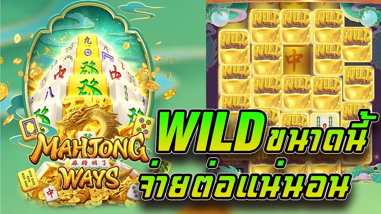 สล็อตPG Mahjong Ways2 สล็อตค่ายPG เส้นทางมาจอง2 WILDขนาดนี้ จ่ายต่อ ...