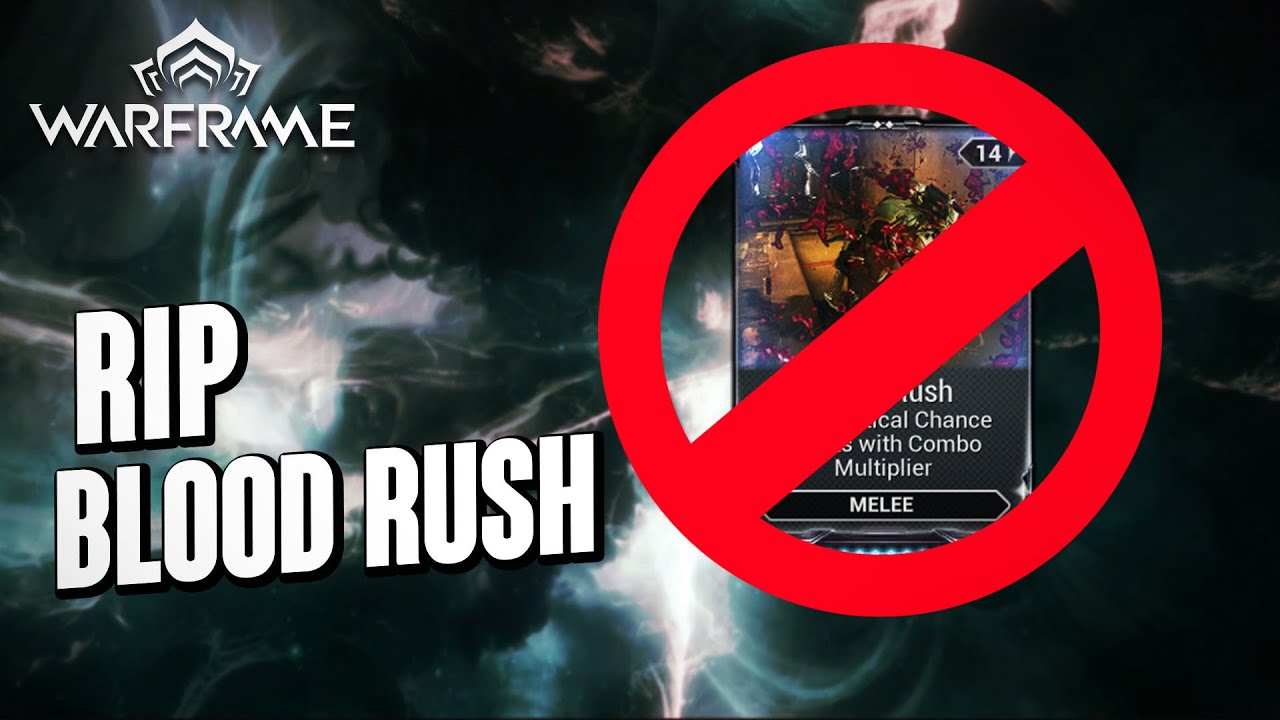 RIP Blood Rush (Warframe) #Shorts - YouTube