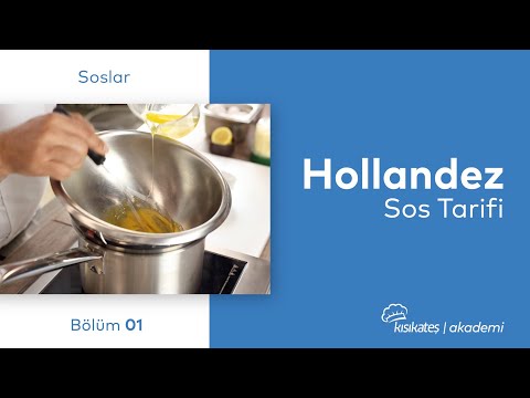 Hollandez Sos Nasıl Yapılır? #kısıkateşakademitv #hollandezsos #soslar #aşçılık #gastronomi