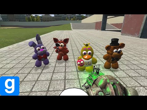 Five Nights at Freddy's Plushies on GMOD! - YouTube