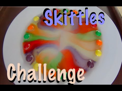 SKITTLES CHALLENGE | FUN SCIENCE EXPERIMENT - YouTube