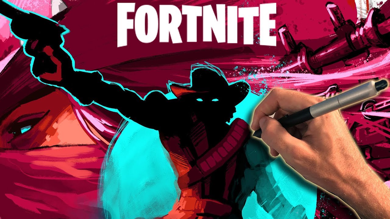 How I Created More Badass Art for FORTNITE! - YouTube