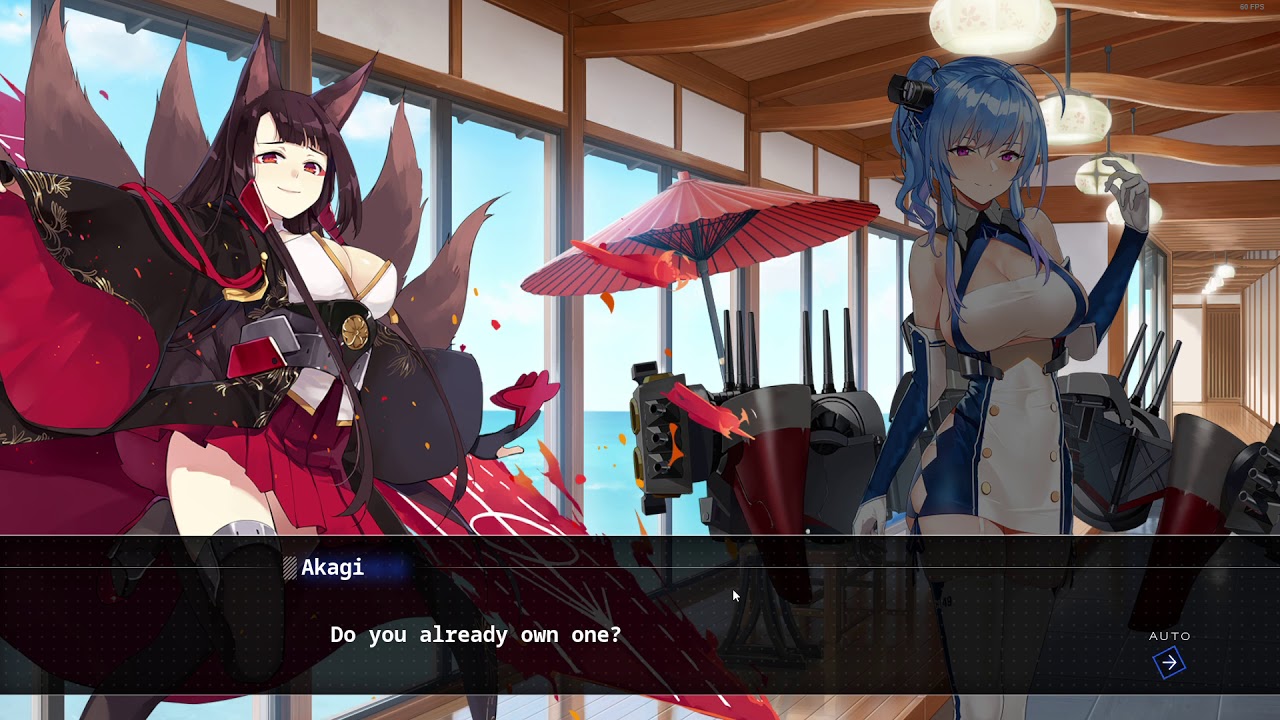 Azur Lane Crosswave Episode 16 Akagis Lesson Kimono 101 Youtube