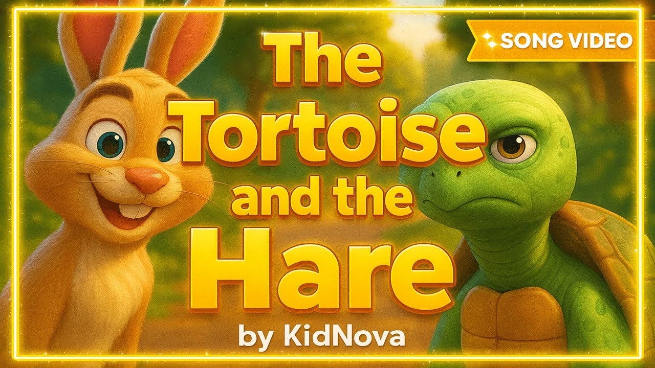 🐢🎶 The Tortoise and The Hare | Aesop’s Fable Songs for Children 🐇 - YouTube