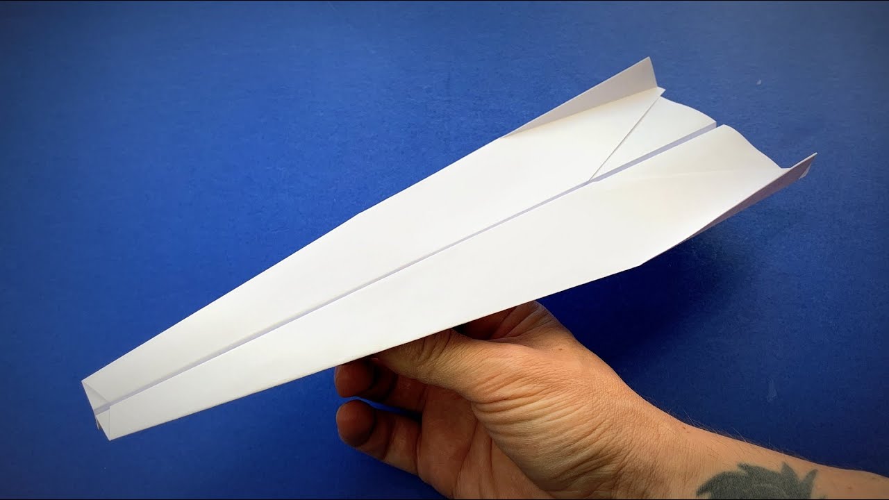Papierflieger aus Papier Basteln | Wie man Papierflugzeuge ...