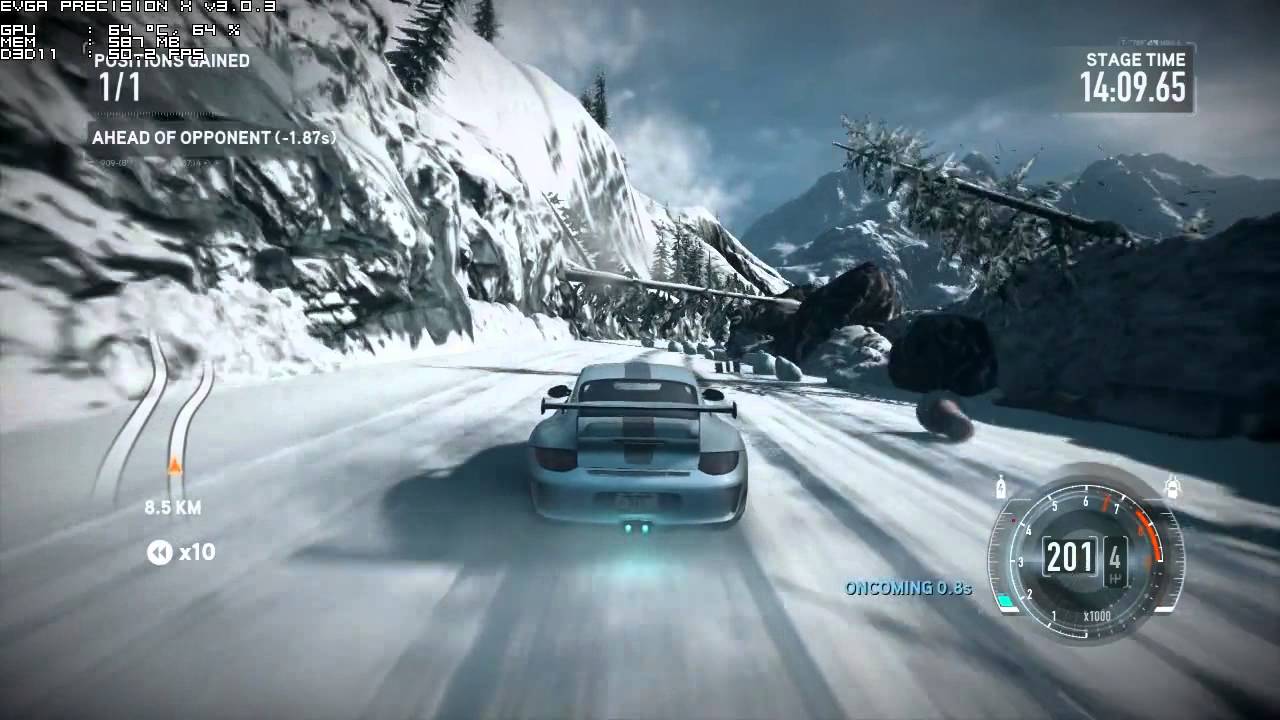 Need for Speed The Run Surviving the snow! - YouTube