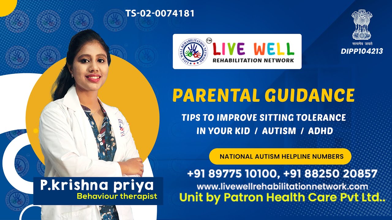 PARENTAL GUIDANCE | Tips to improve sitting tolerance in your kid ...